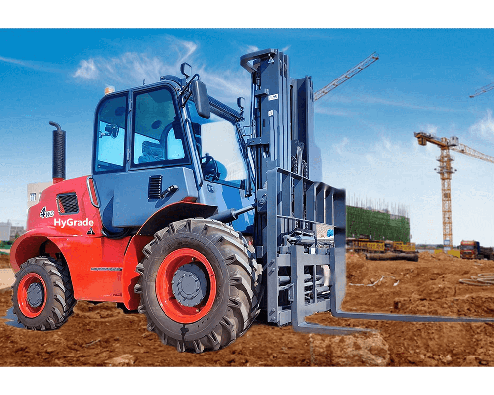 Compact Rough Terrain Forklift - HyGrade